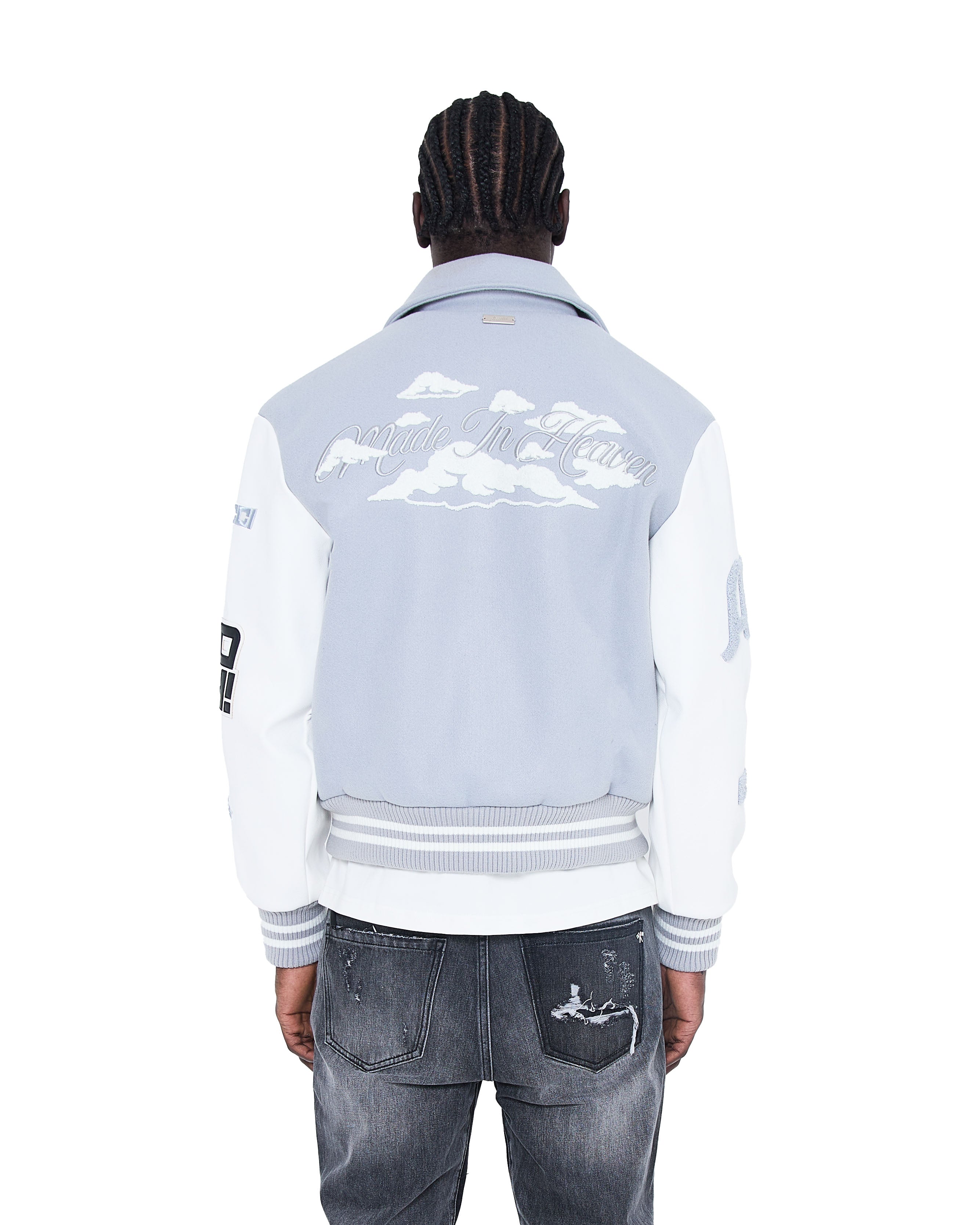 Tonali Varsity Jacket Grey – Amicci